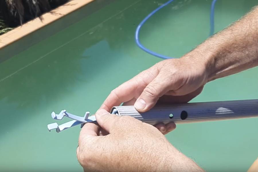 How to Replace the Wishbone in your Pool Pole | Jim’s Pool Care